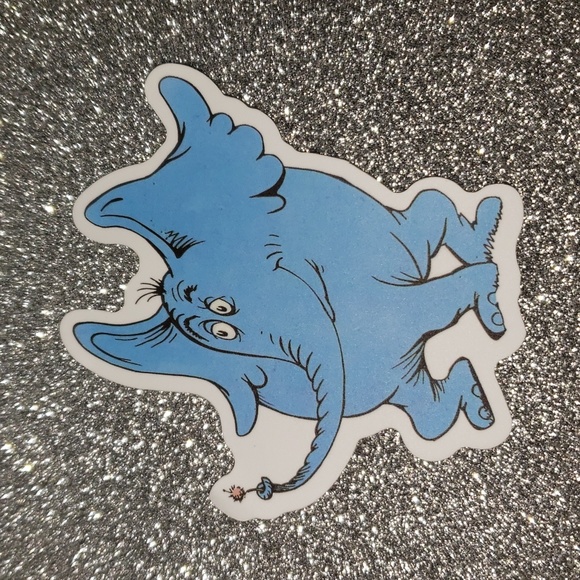 Dr. Seuss | Design | Book Waterproof Sticker Dr Seuss Horton | Poshmark